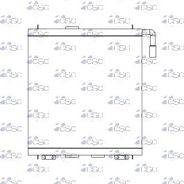 Hitachi Skid Steer Loader Oil Cooler