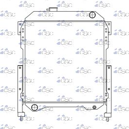 SDMO Generator Radiator