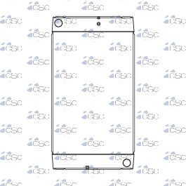 SDMO Generator Radiator