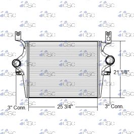 Ford Charge Air Cooler