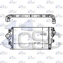 International / Navistar Charge Air Cooler