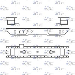 Mack Radiator Bottom Tank