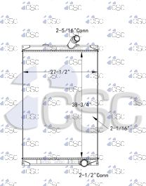 Mack Truck Radiator
